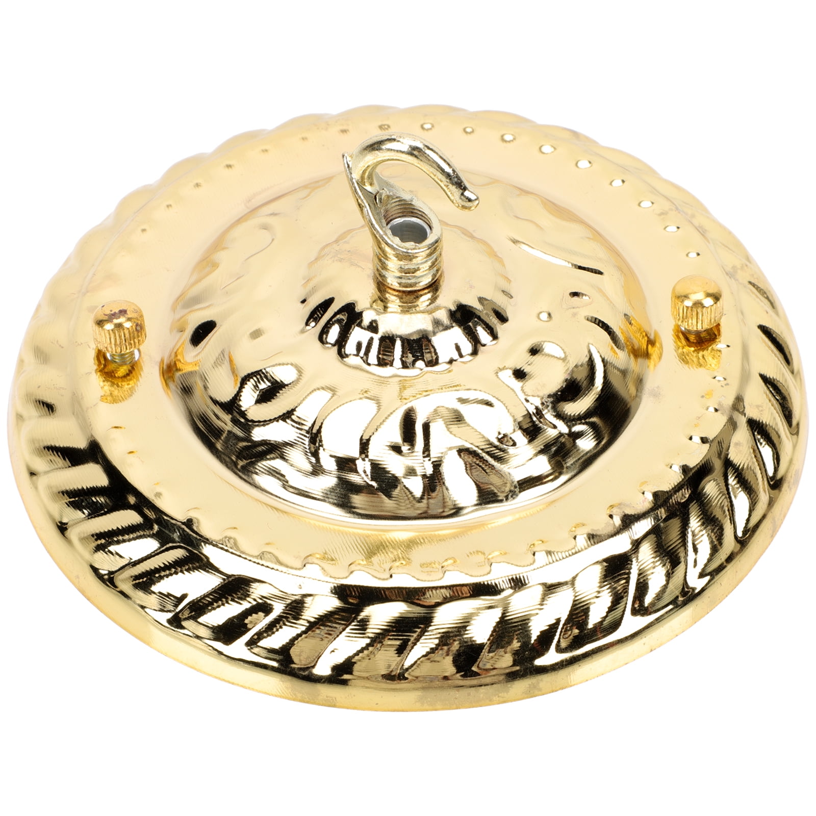 Golden Iron Ceiling Plate for Chandelier Hooks and Lights Vintage Home ...