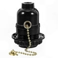 Ceiling Light Socket Accessory with Pull Chain Switch for Lamp Fixtures ...