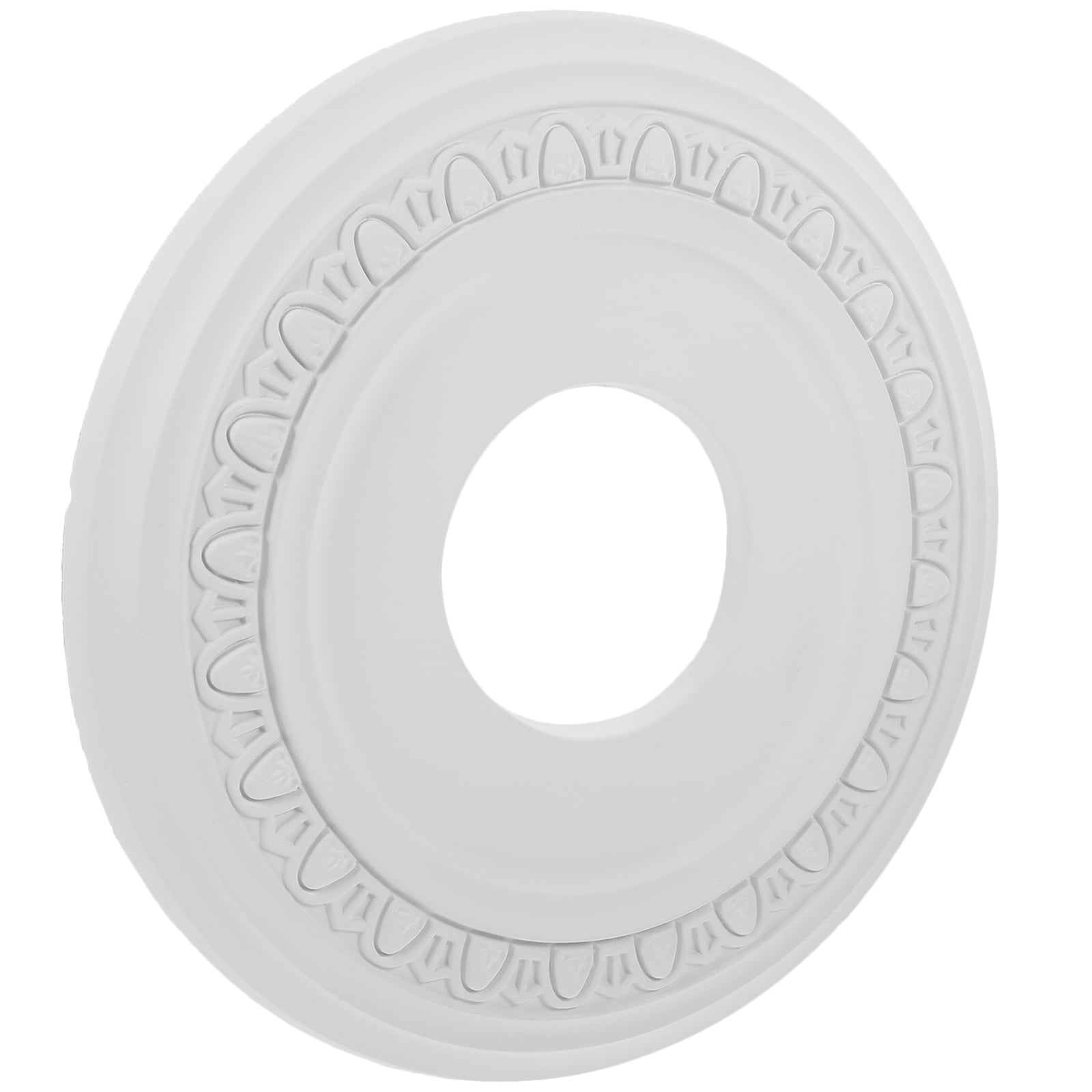 Ceiling Medallion 12 Inch PU Ceiling Cover Plate Canopy Light Plate ...