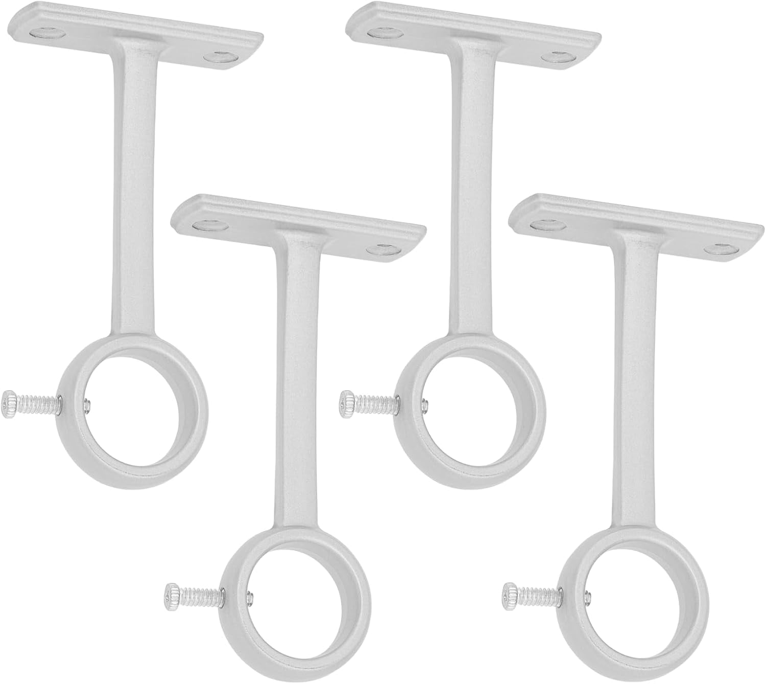 Ceiling-Mount Curtain Rod Brackets, Heavy Duty Ceiling and Wall Curtain ...