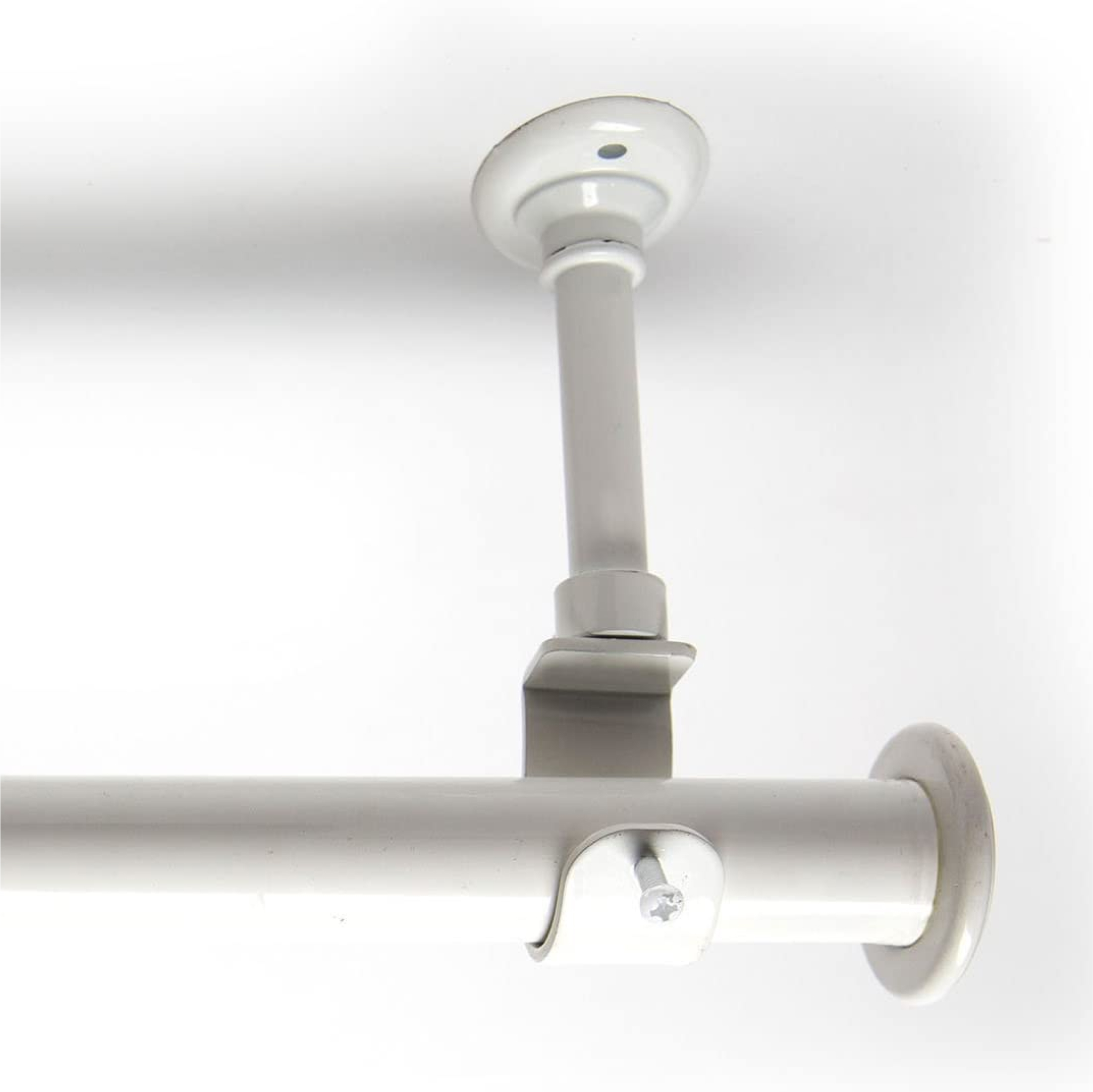 Ceiling Mount Curtain Rod - Wall Mounted With Bracket - Heavy-duty ...