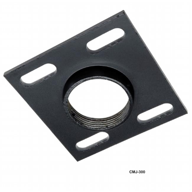 Ceiling Mount Plate 4 in. x 4 in. Black - Walmart.com