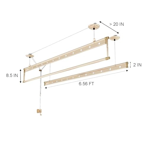 Ceiling Pulley Clothes Drying Rack