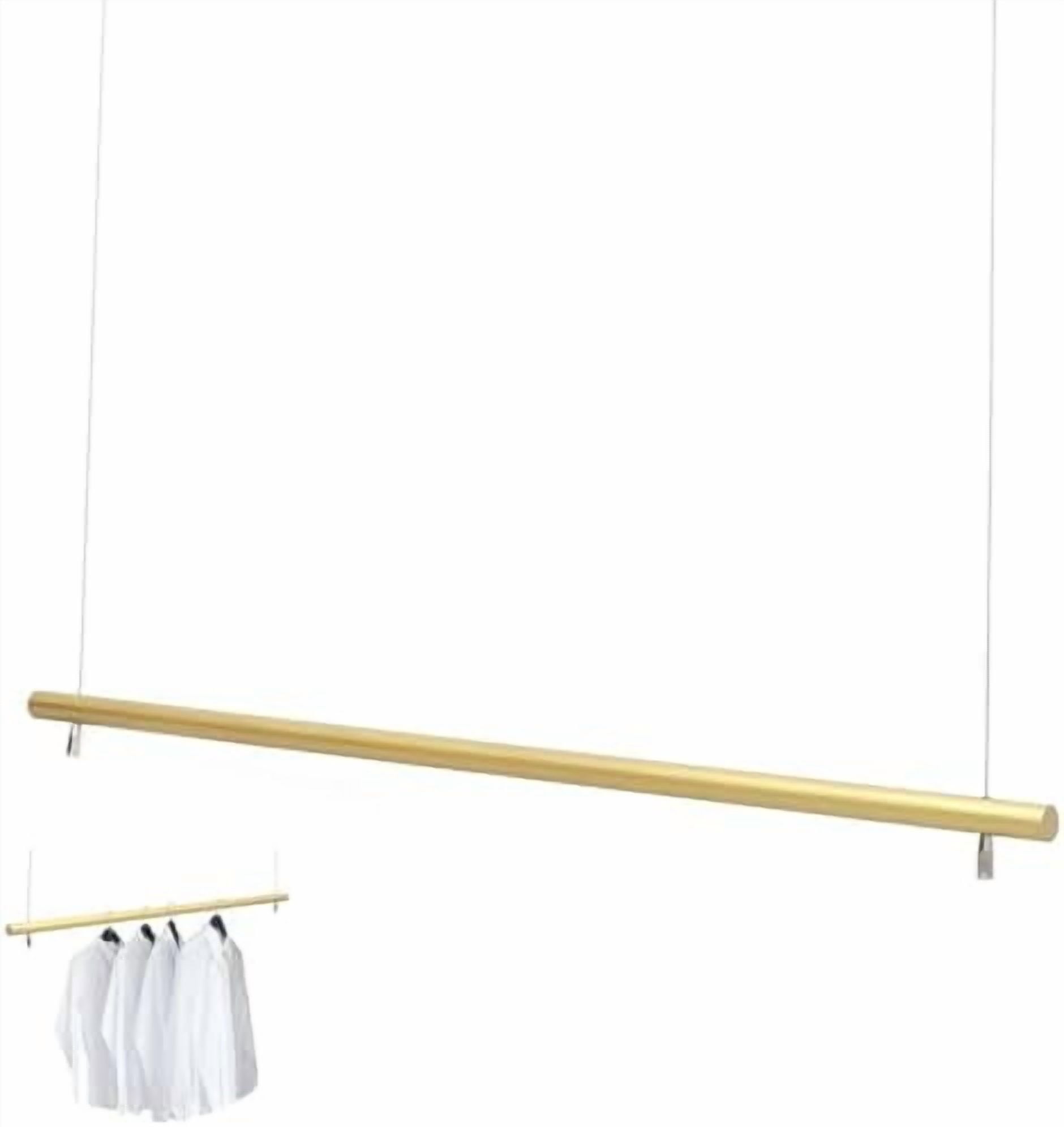 Ceiling Mounted Clothing Rack, Adjustable Height Suspension Lines ...