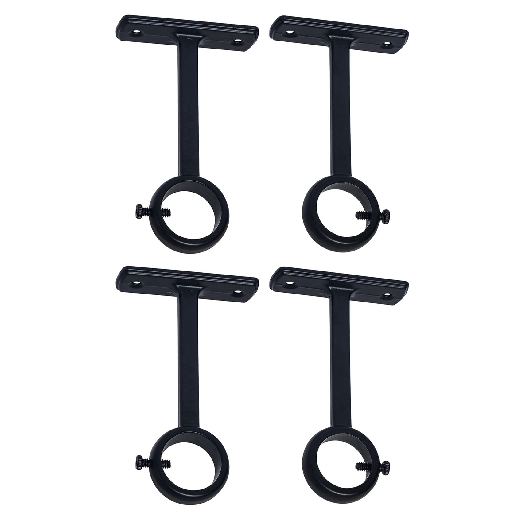 Ceiling Mounted Curtain Rod Brackets, Heavy Duty Bracket for 1 Inch ...