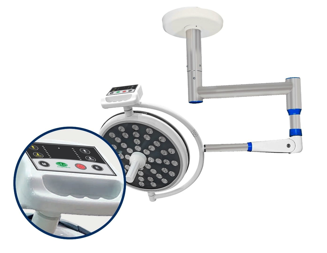 Ceiling Mounted LED OT Surgical Light Operating Room Lamp Exam LED ...