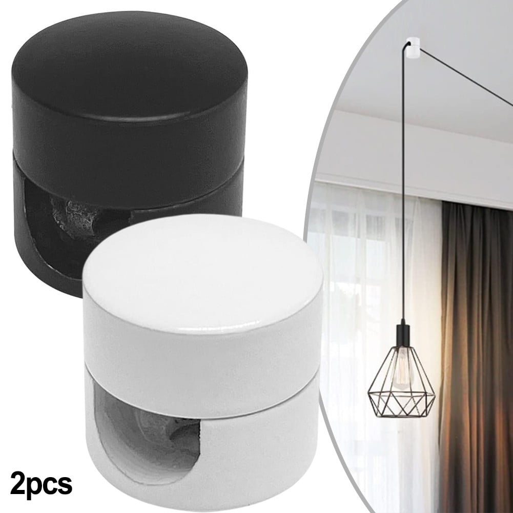 Ceiling Mounting Wall and Ceiling Pins for Textile Cables with Screws ...