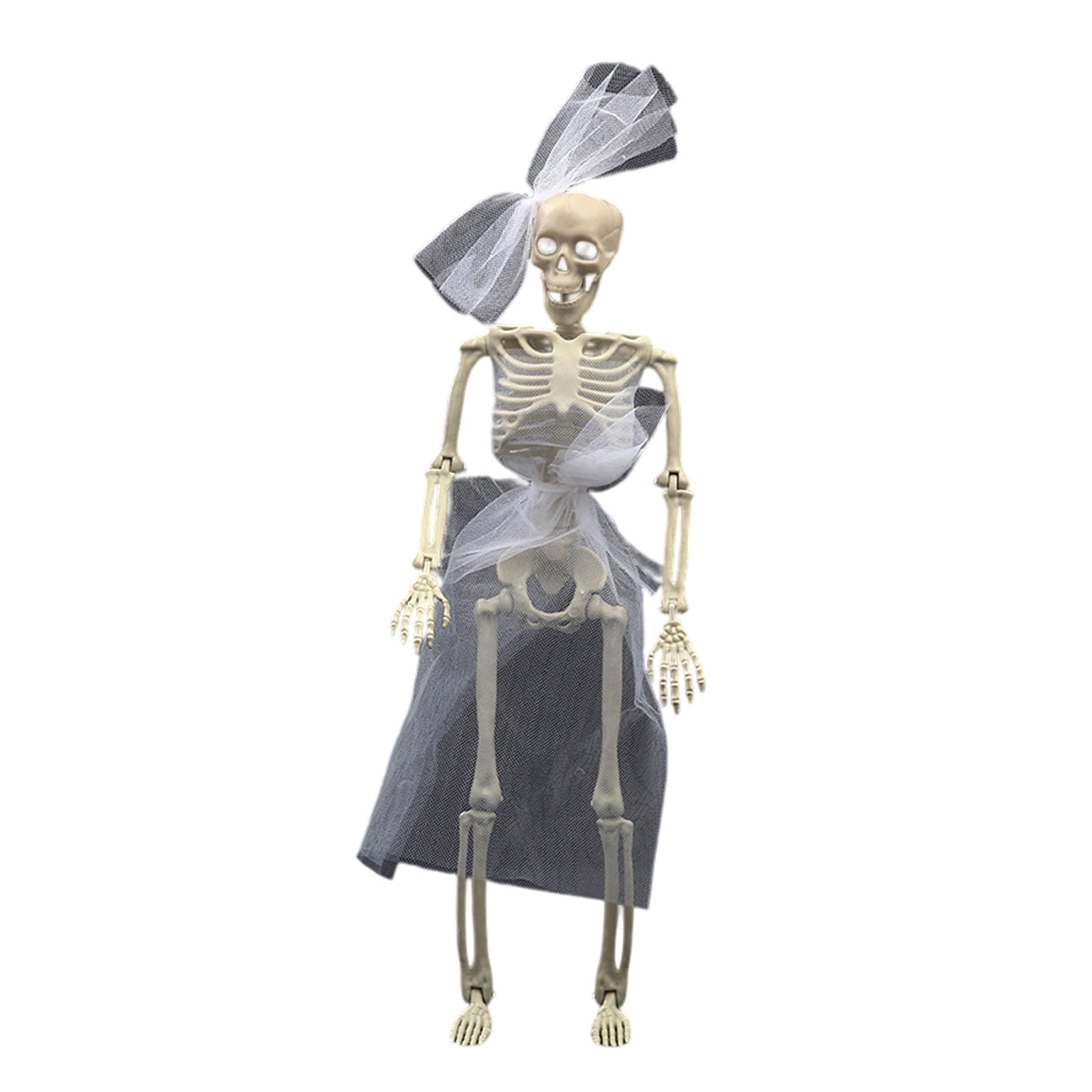 Ceiling Skeleton with Movable Joints Realistic Human Body for Halloween ...
