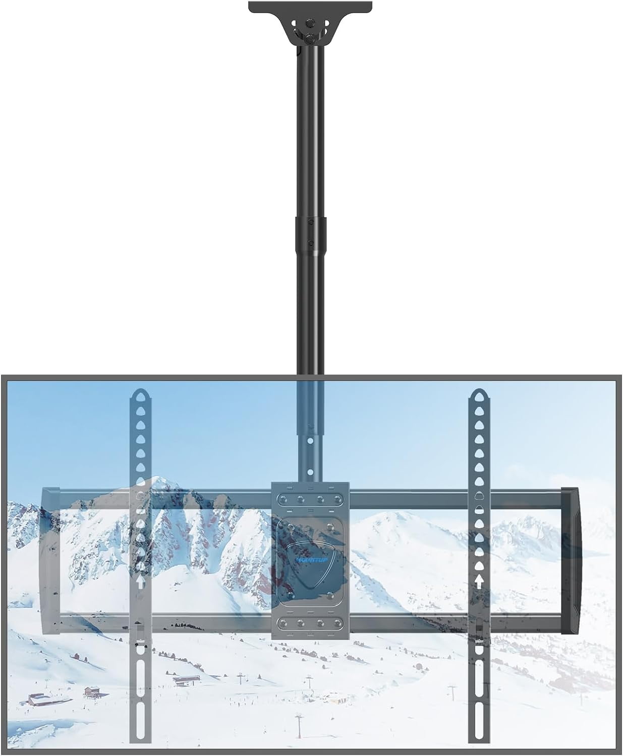 Ceiling TV Mount, Hanging TV Ceiling Mount for TV 26''-75'', Full ...