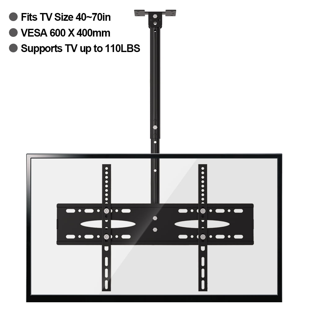 Ceiling TV Mount for 40-70 Inch LCD LED OLED 4K TVs/Monitors, Hanging ...