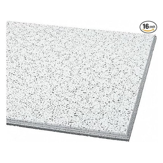 Ceiling Tiles; 2x2 Ceiling Tiles - 16 pc White; Acoustic Ceilings for ...