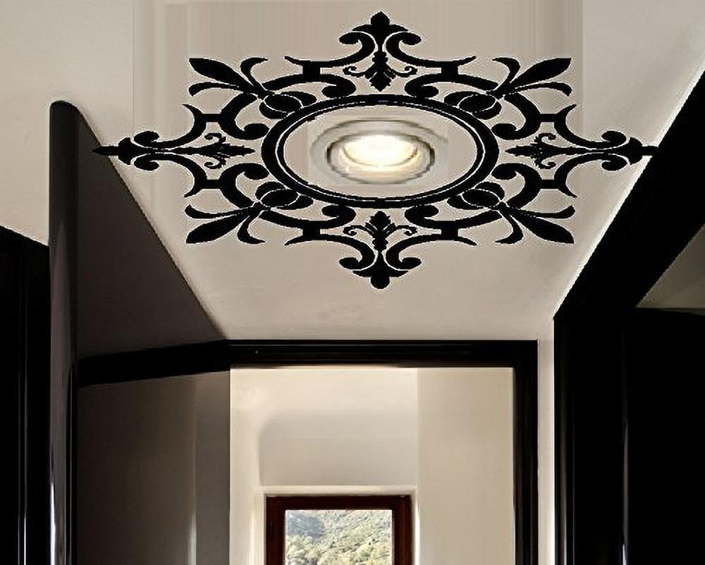 Ceiling Wall Decal #3 ~ Fan or Light Accent ~ WALL DECAL, 22" x 22 ...
