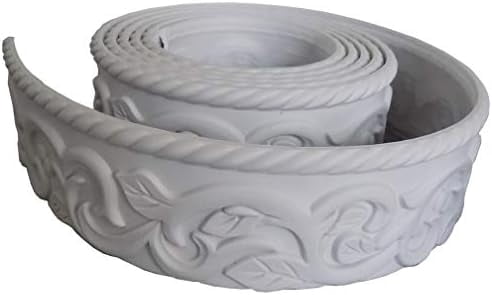 Ceiling Wall Molding Trim Flexible CrownHome Decorate 2.68"(6.8cm) W x ...