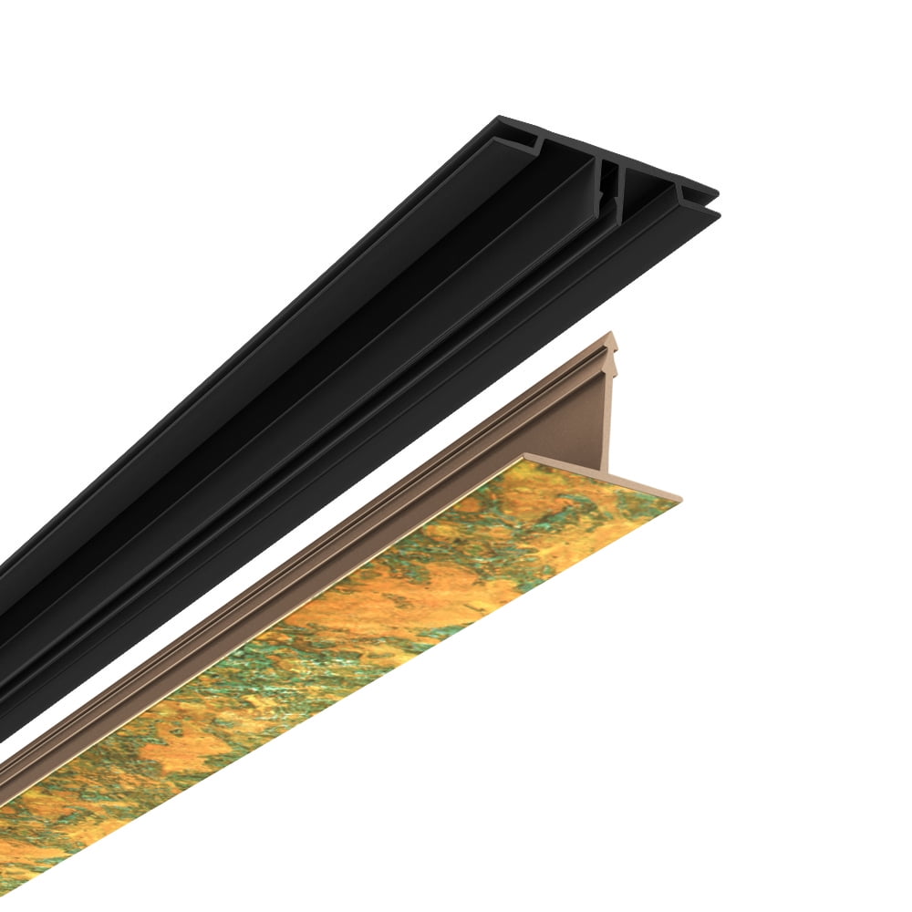 CeilingMAX 100 sq. ft. Copper Fantasy Surface Mount Grid Kit - Walmart.com