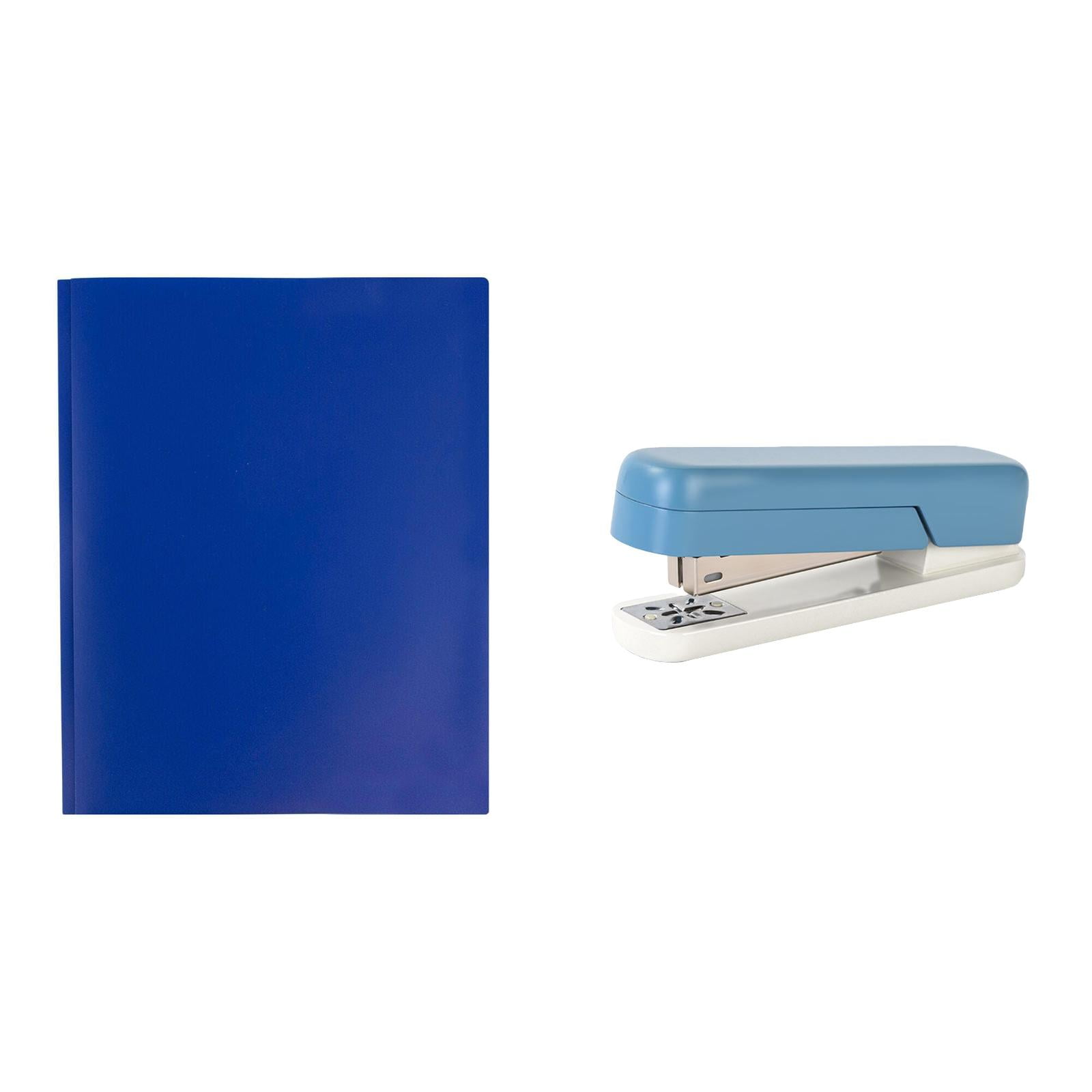 Ceimmol Colored Plastic Folder With Pockets And Prongs (Assorted Colors ...