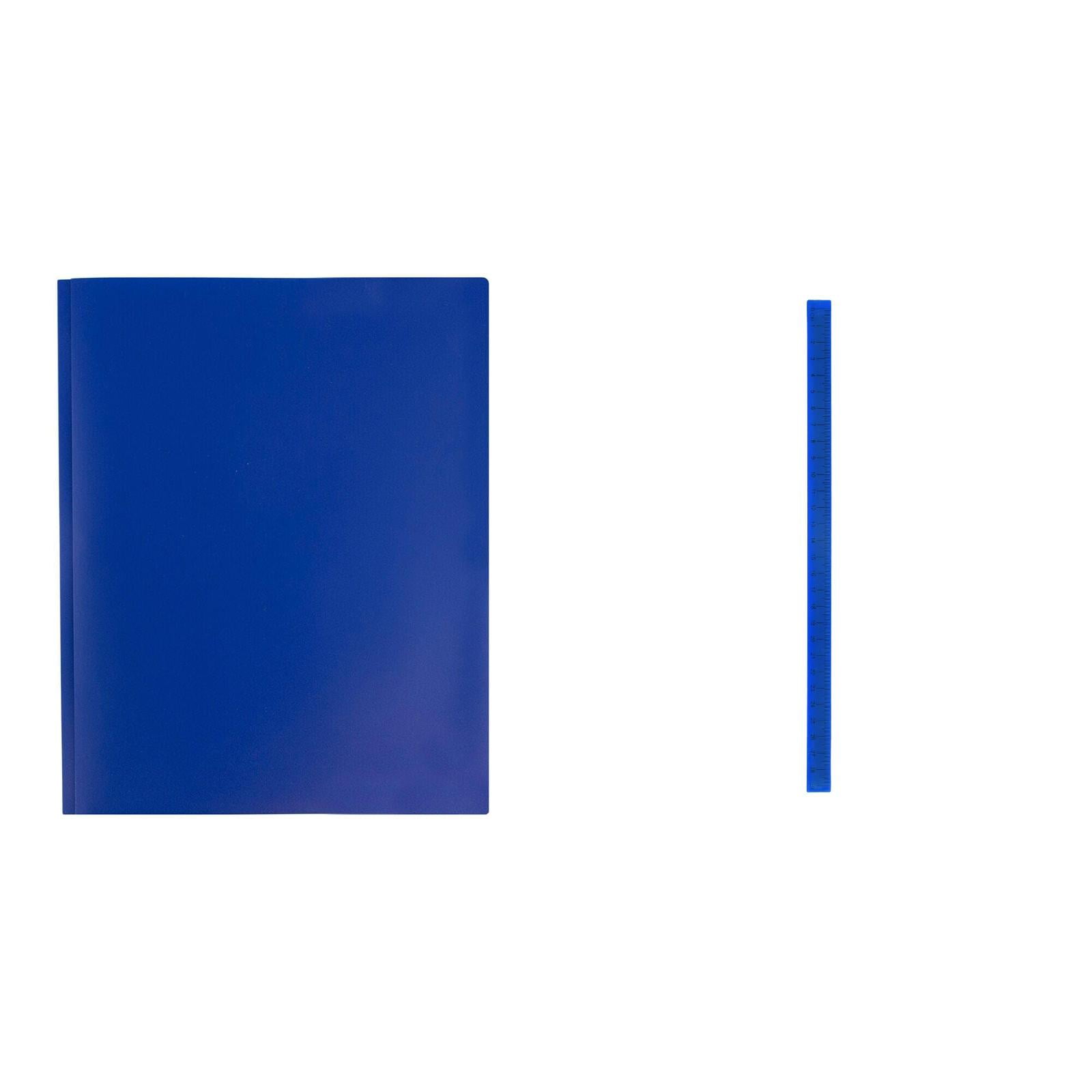 Ceimmol Dunwell Colored Plastic Folder With Pockets And Prongs ...