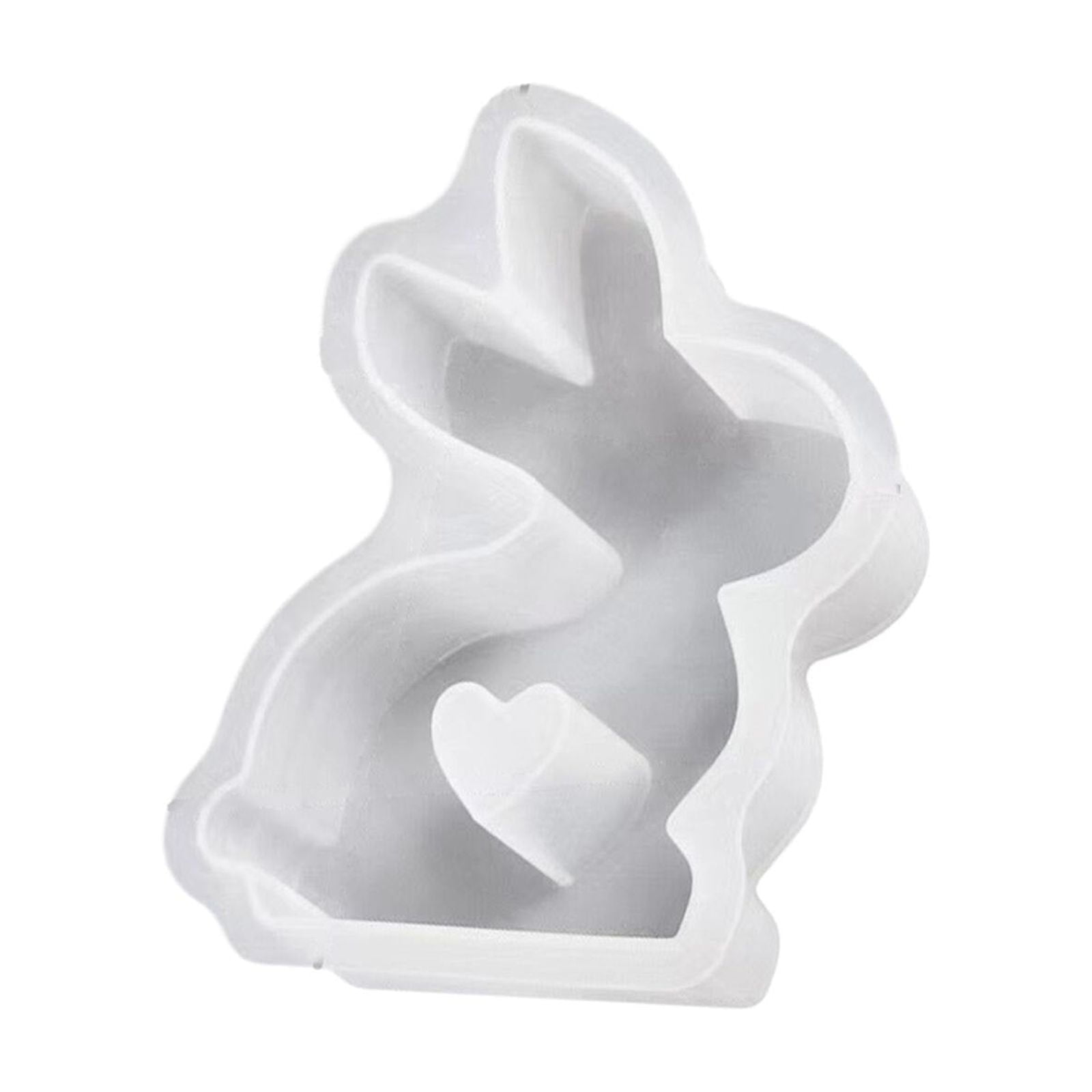 Ceimmol Easter Bunny Rabbit Shape Easter Silicone For DIY Chocolate ...