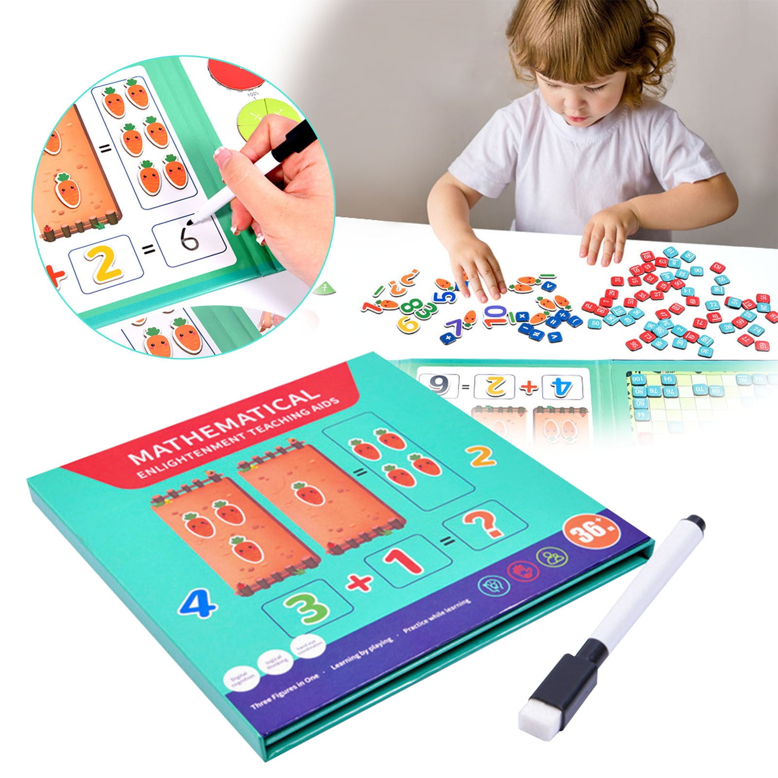 Ceimmol Fraction Tiles & Fraction Circles Fractions Manipulatives ...