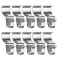 Ceise 10 Pack Vinyl Siding Hooks Heavy Duty Stainless Steel Low Profile ...