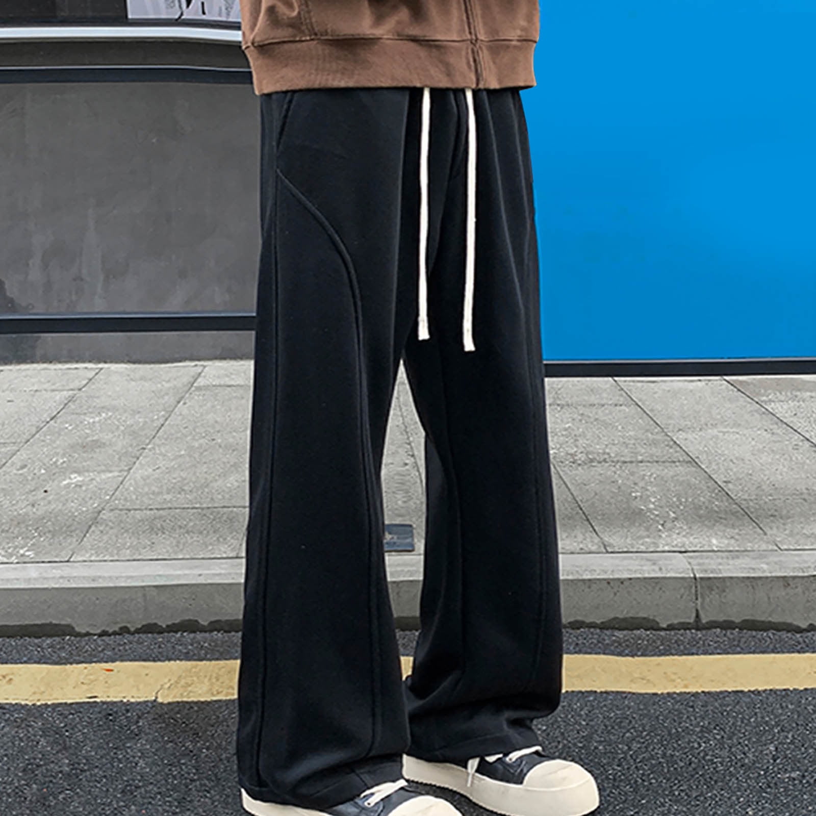 Ceisia Gift Men's All-Season Casual Pants - Fashion Solid Color Pocket ...