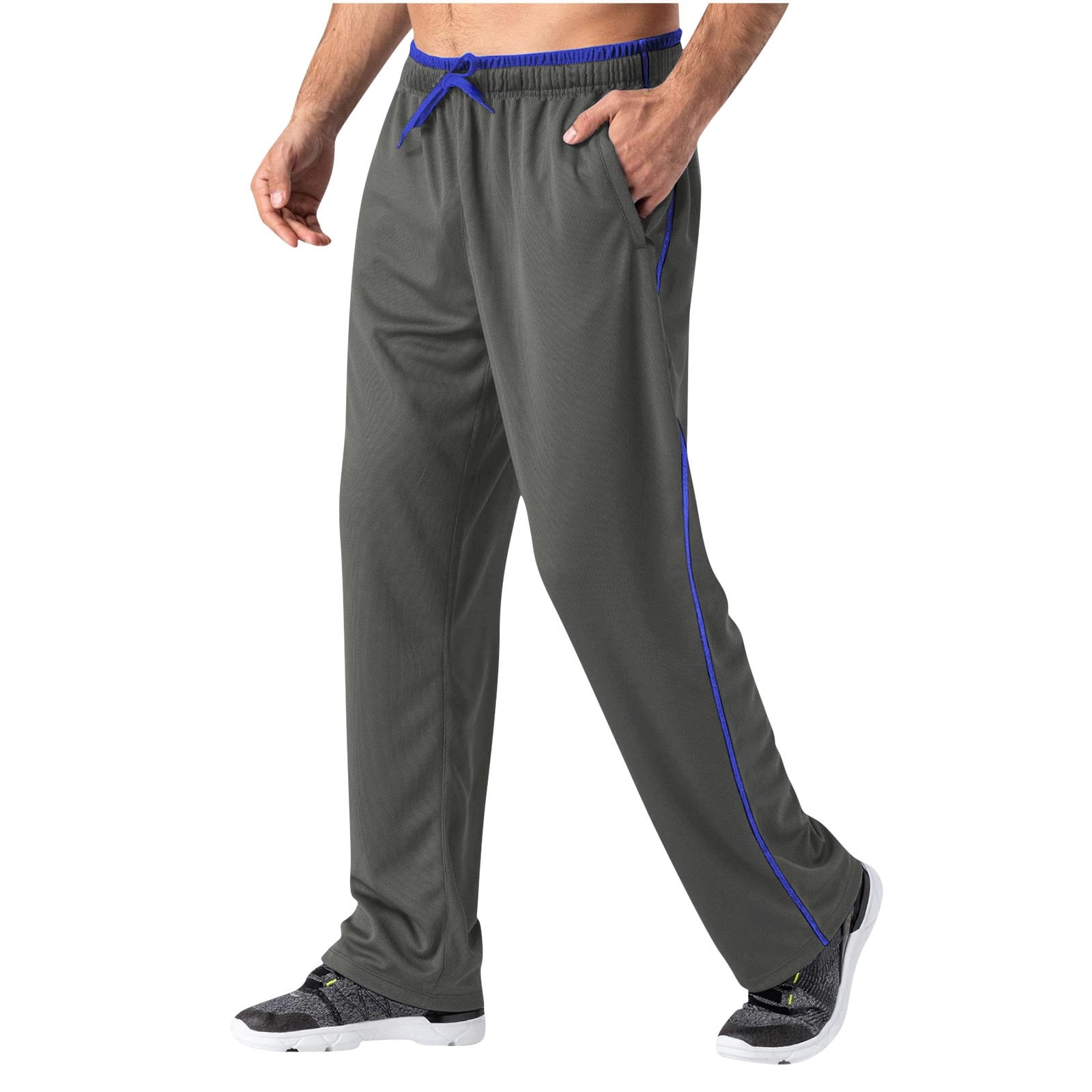 Ceisia Gift Men's All-Season Sports Pants - Fitness Running Solid Color ...