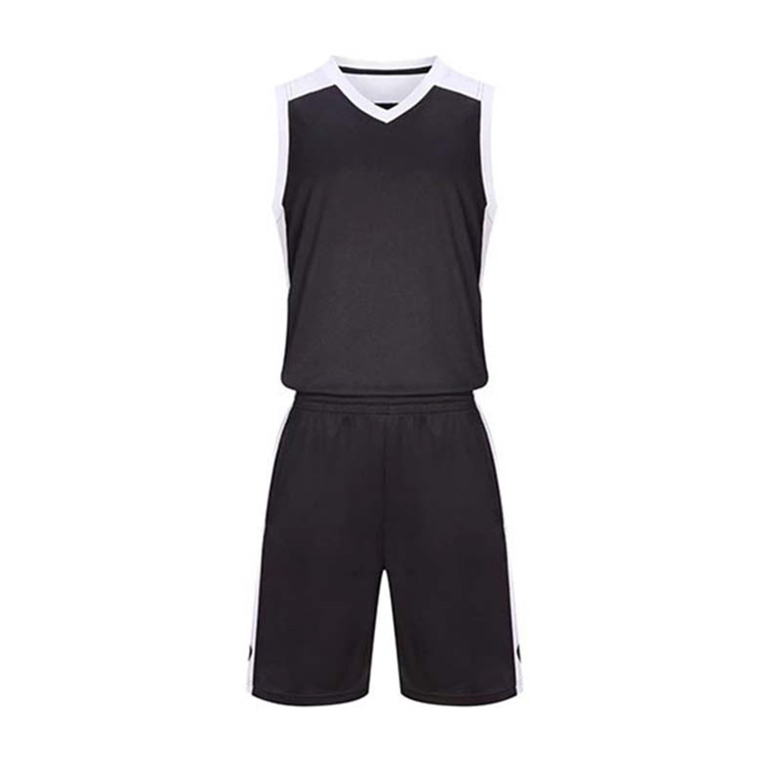 Ceisia Kids' Color Trim Basketball Jersey and Shorts Set Multi-Color ...