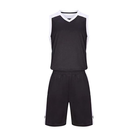 Ceisia Kids' Color Trim Basketball Jersey and Shorts Set Multi-Color ...