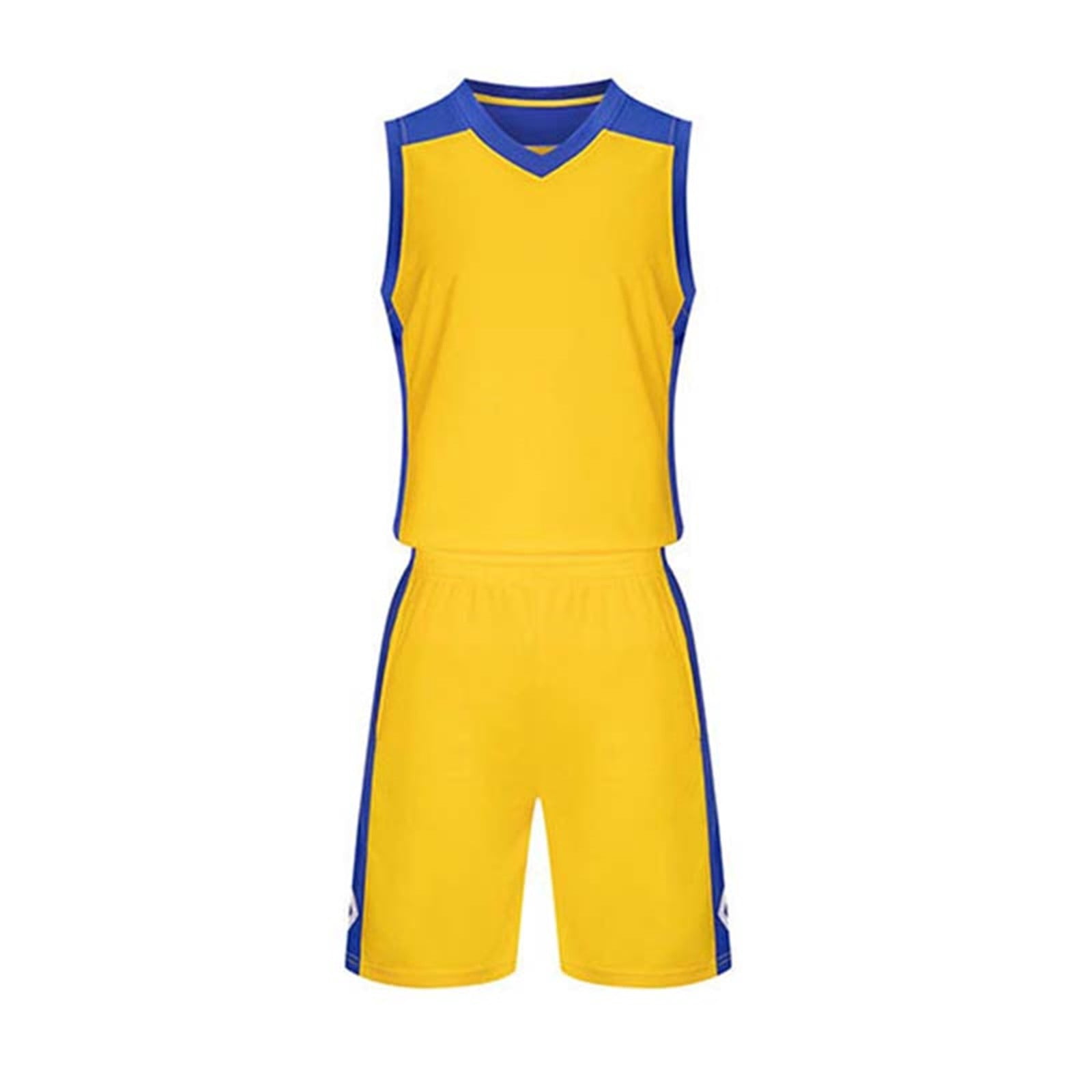 Ceisia Kids' Color Trim Basketball Jersey and Shorts Set Multi-Color ...