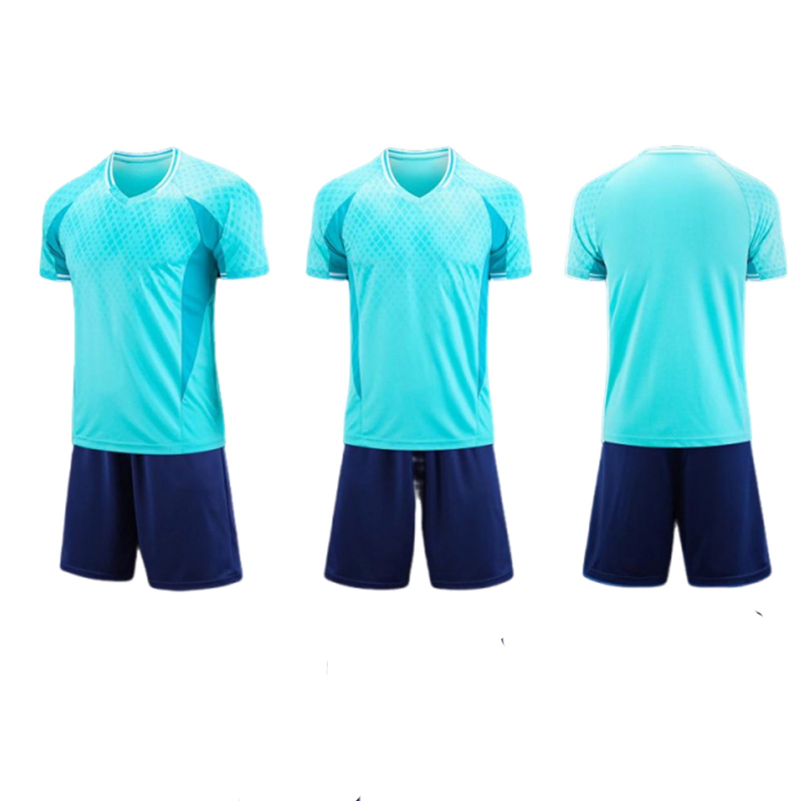 Ceisia Kids Soccer Uniform Set Quick Dry Breathable V Neck Jersey and ...