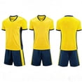 Ceisia Kids Soccer Uniform Set Quick Dry Breathable V Neck Jersey and ...