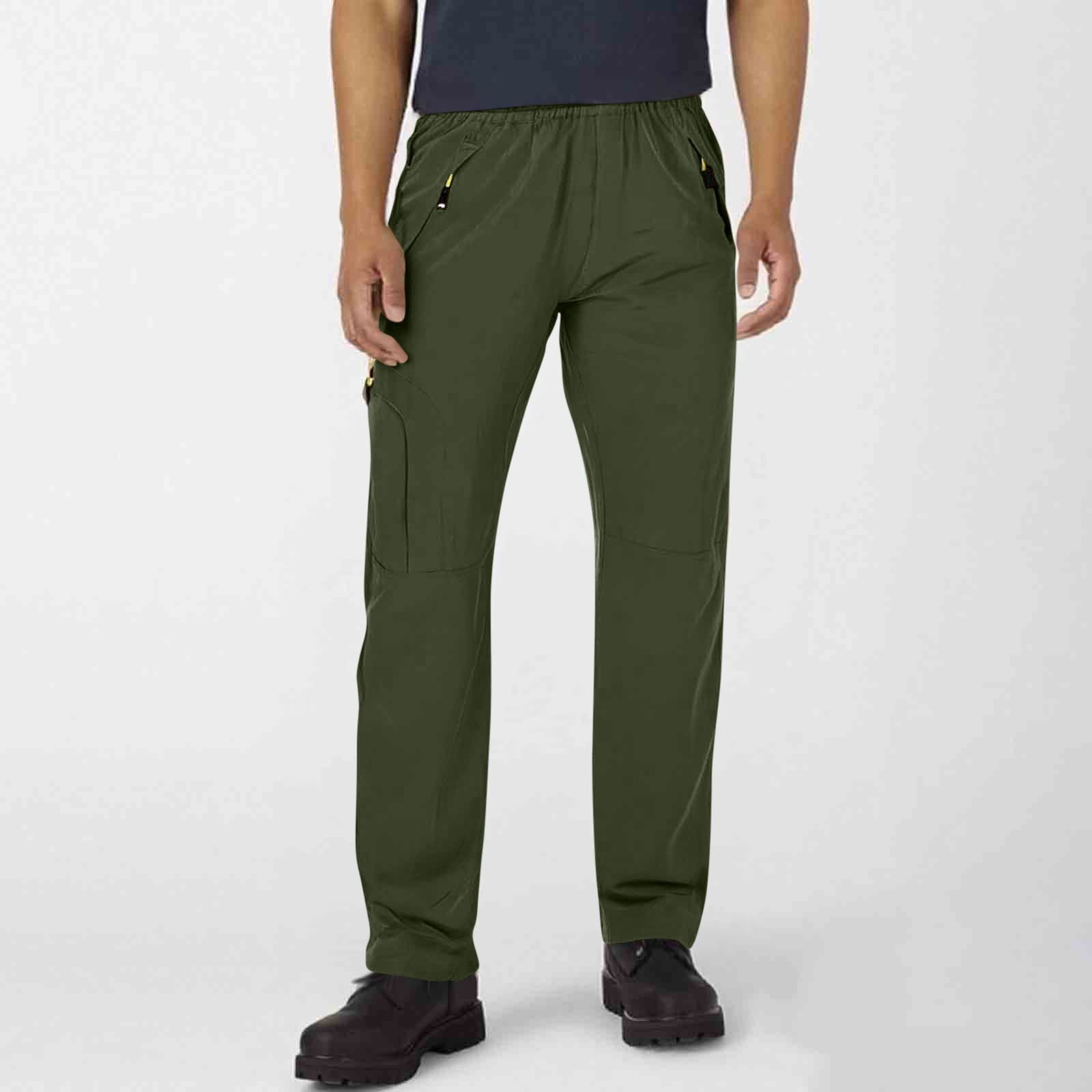Ceisia Men's All-Season Business Casual Pants - Solid Gift Color ...