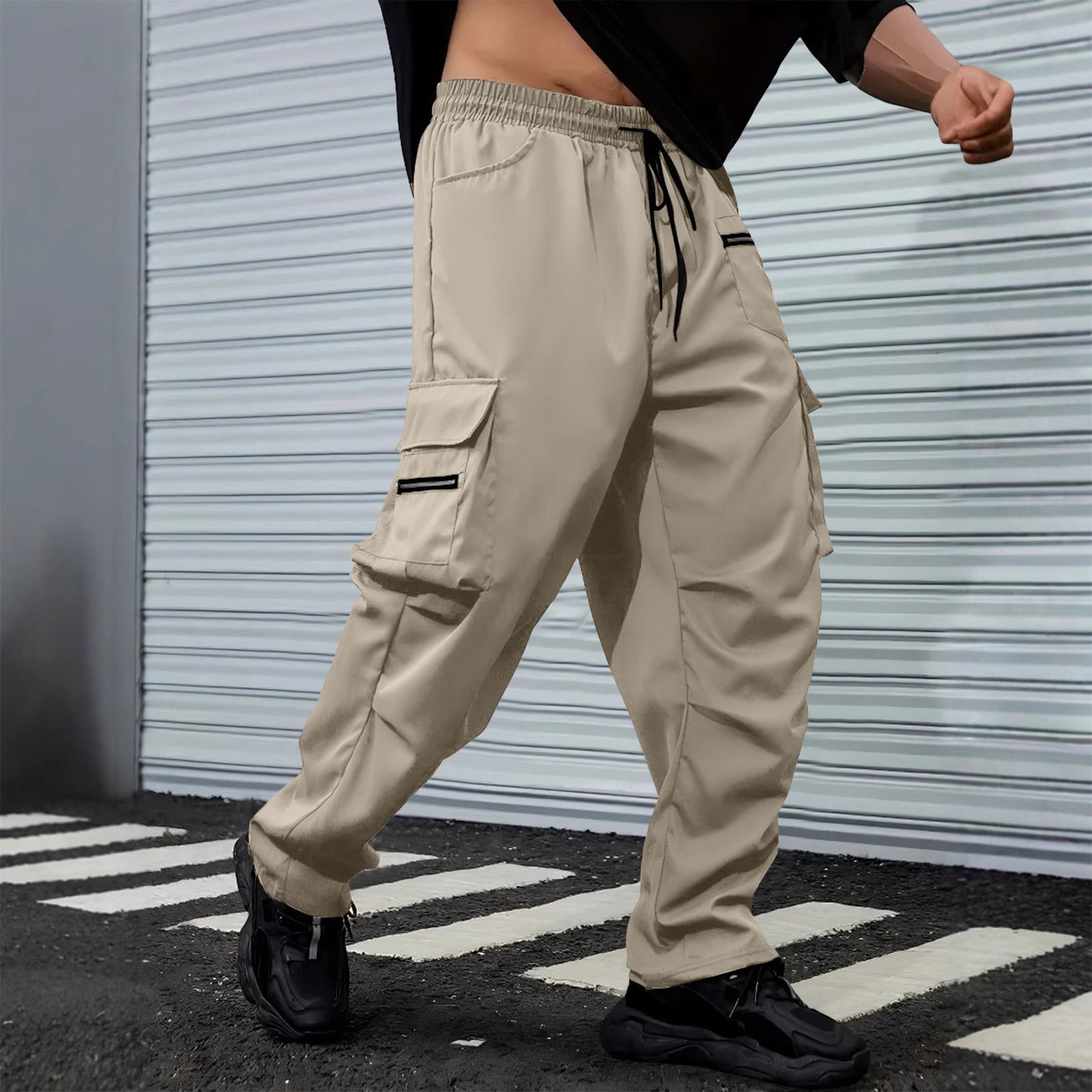 Ceisia Men's All-Season Casual Pants - Fashion Solid Gift Color ...