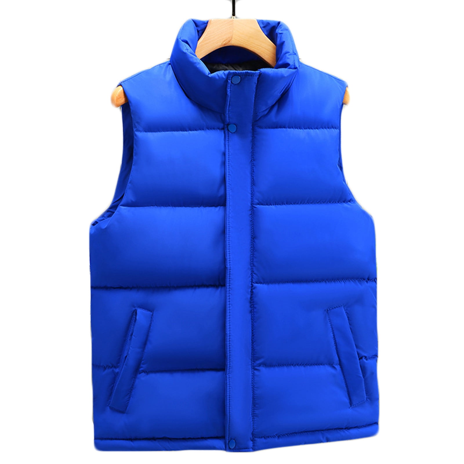 Ceisia Men's Fashion Stand Collar Zipper Sleeveless Tank with Pockets ...