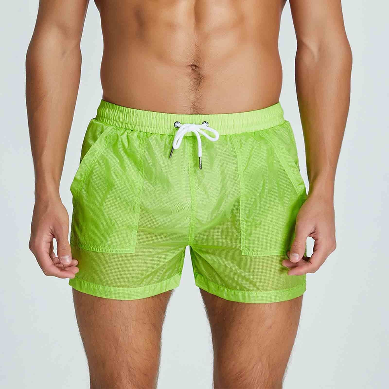 Ceisia Men's Gift Slim Short-style Nylon Lightweight Casual Shorts ...
