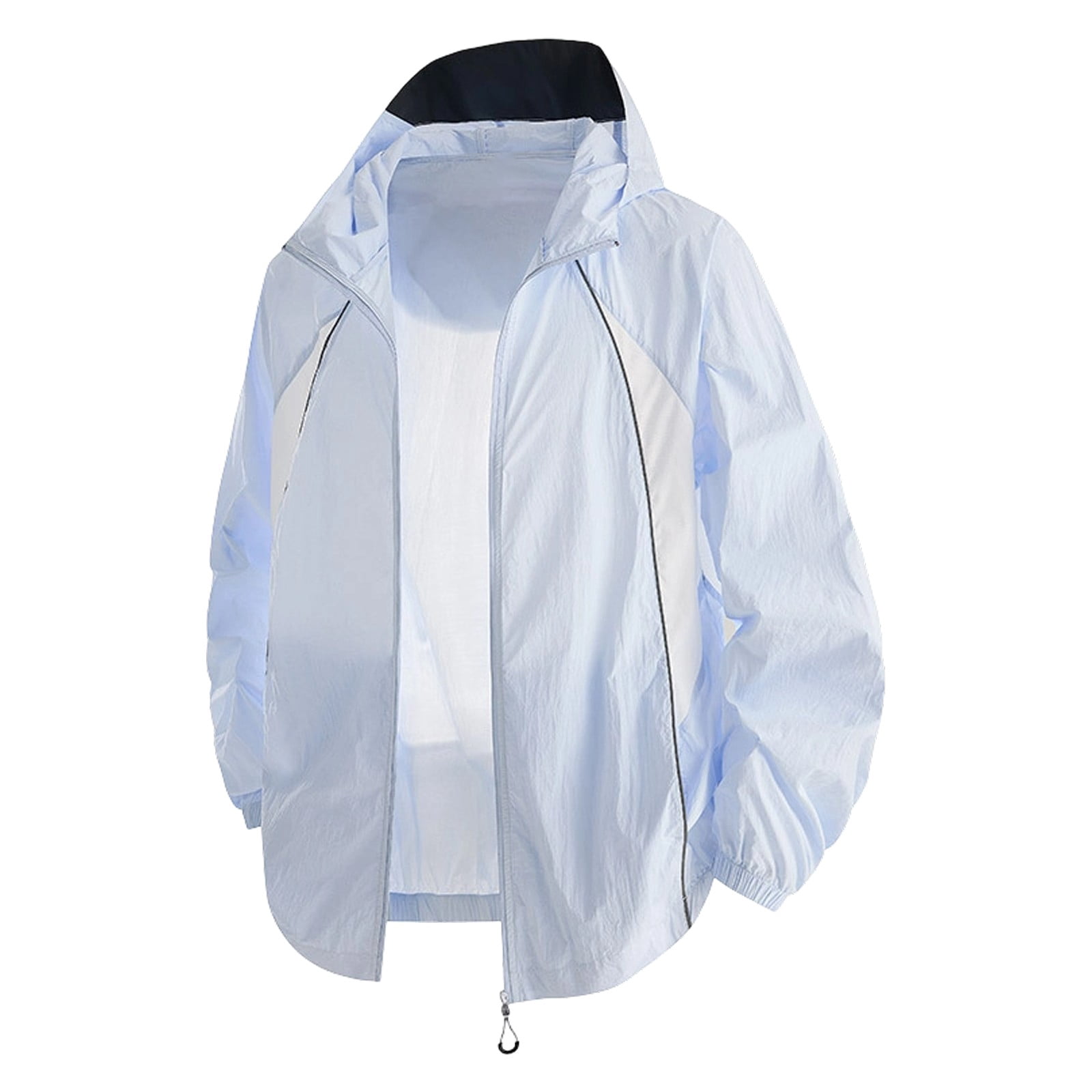 Ceisia Men's Lightweight Hooded Windbreaker Jacket Breathable Mesh ...