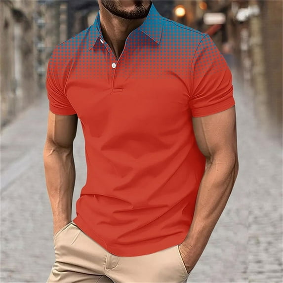 Ceisia Men's Loose Fit Short Sleeve T-Shirt Stylish Multi-Pattern ...