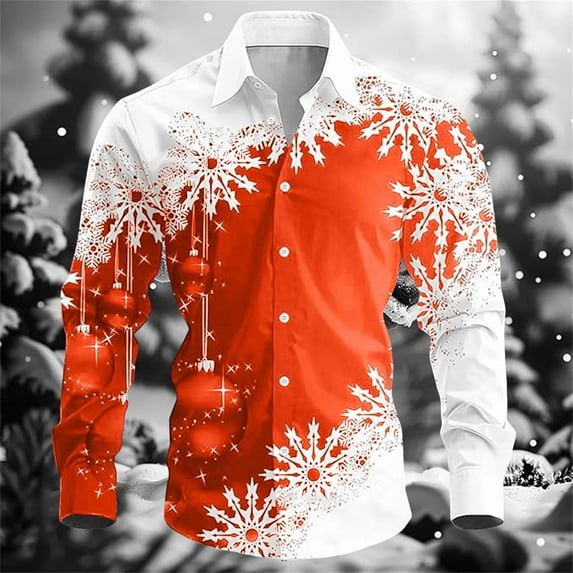Ceisia Men's Spring Gift & Winter Fashionable Print Color Contrast ...