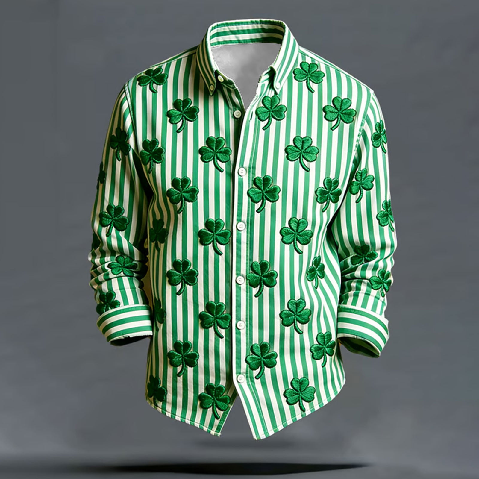 Ceisia Men's St. Patrick's Day Celtic Cross Shirt | Stretchy Relaxed ...