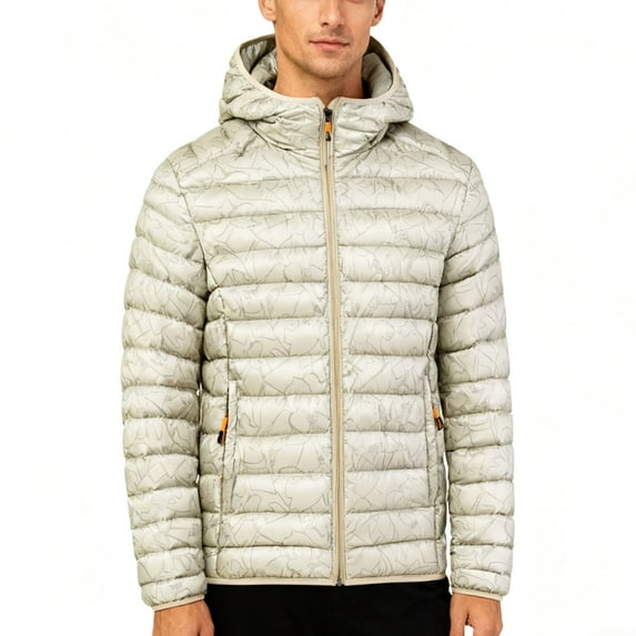 Ceisia Men's Winter Warm Stand Collar Zipper Cardigan with Pockets ...