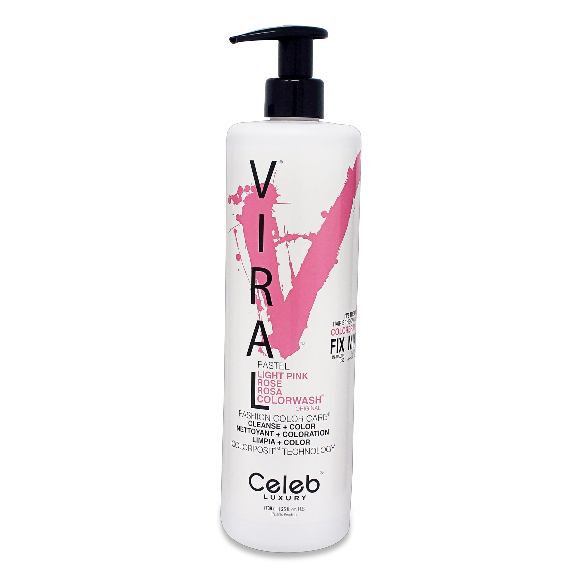 Celeb Luxury- Viral Pastel Pink-Backbar Colorwash 25 Oz - Walmart.com