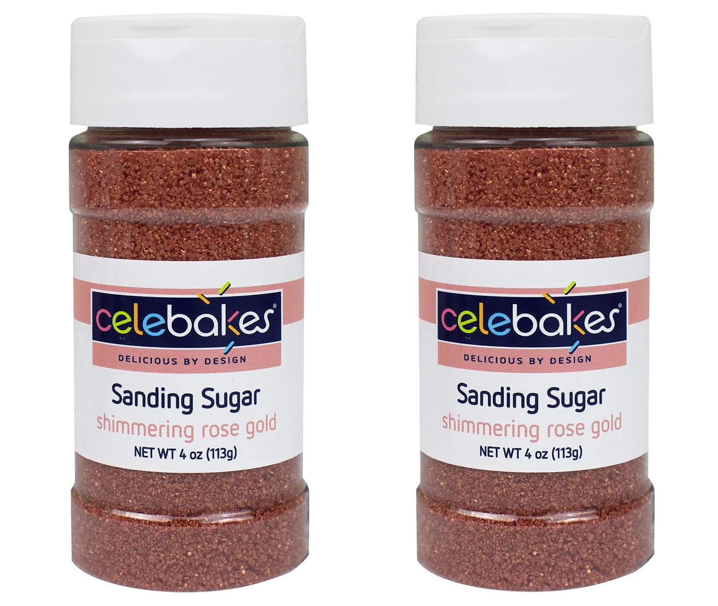 Celebakes Sanding Sugar for Decorating Cookies and Cupcakes 4 oz ...