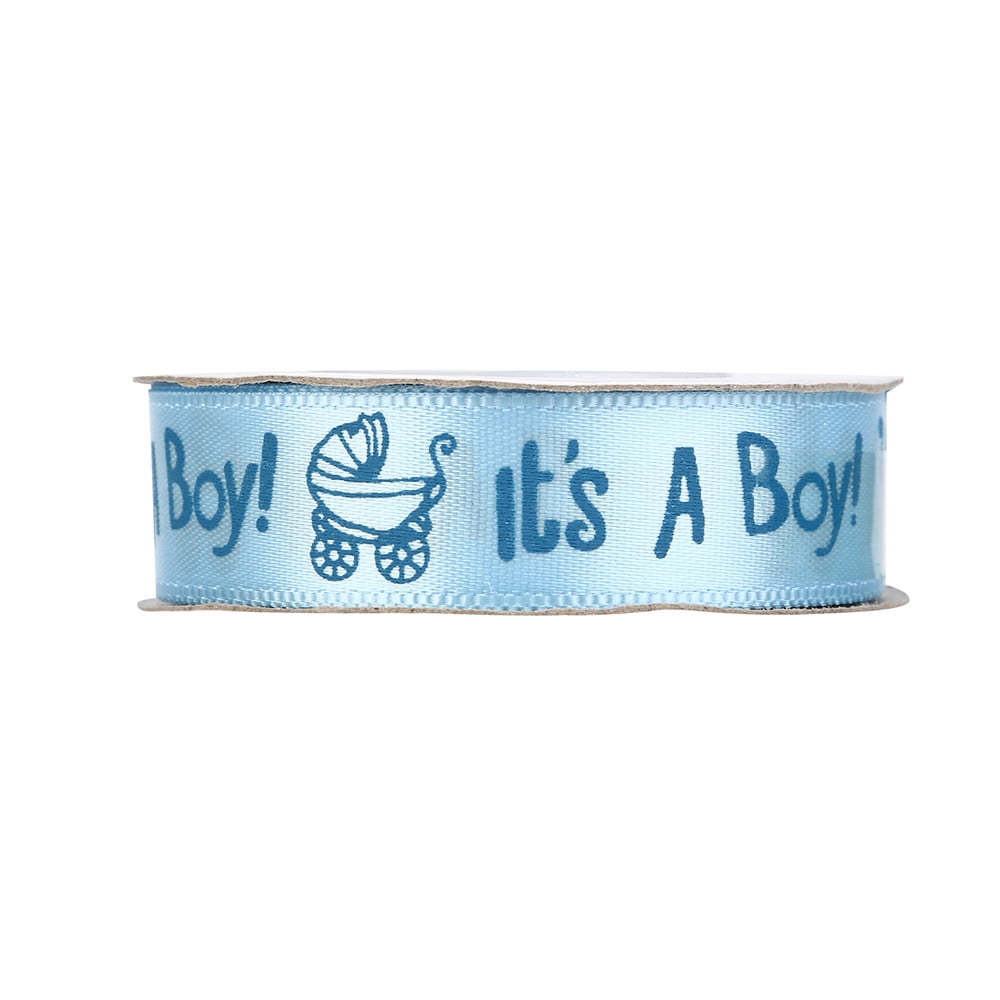 Celebrate 10 Yards It'S A Boy Girl Baby Shower Ribbon Grosgrain Ribbon ...
