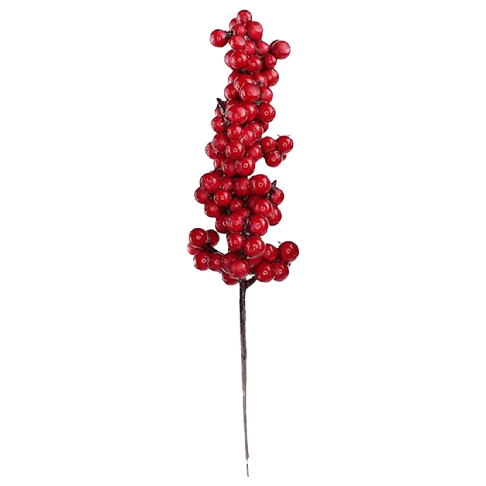 Celebrate 10Pcs Decorated Red Fruit Simulation Red Fruit String ...