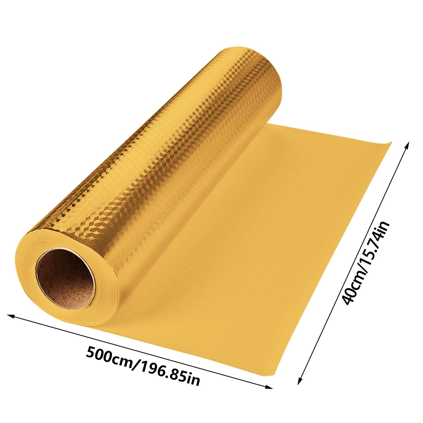 Celebrate 15.6"X196" Gold Contact Paper Peel And Stick Wallpaper ...