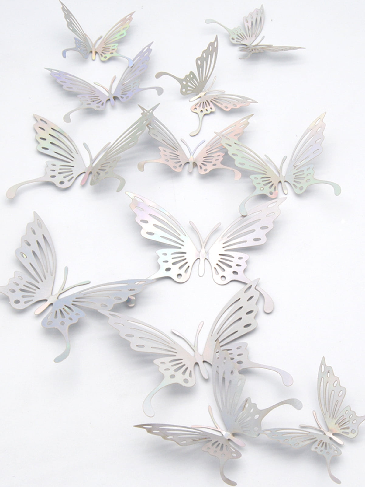 Celebrate 3D Hollow Butterfly Decal Removable Art Wall Sticker Mural ...
