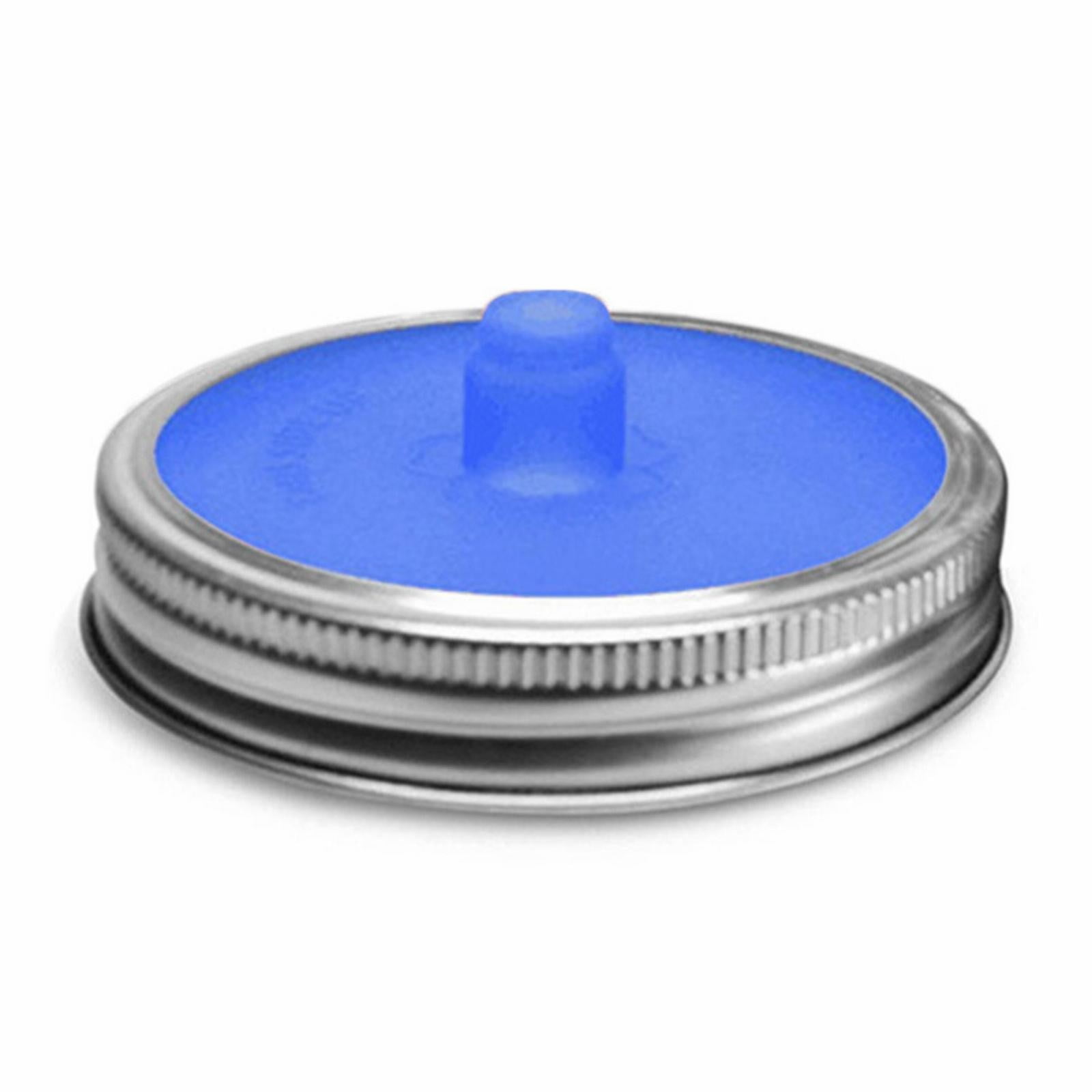 Celebrate 5Pcs Fermentation Lid Regular Mouth Green Airtight Mason Jar ...