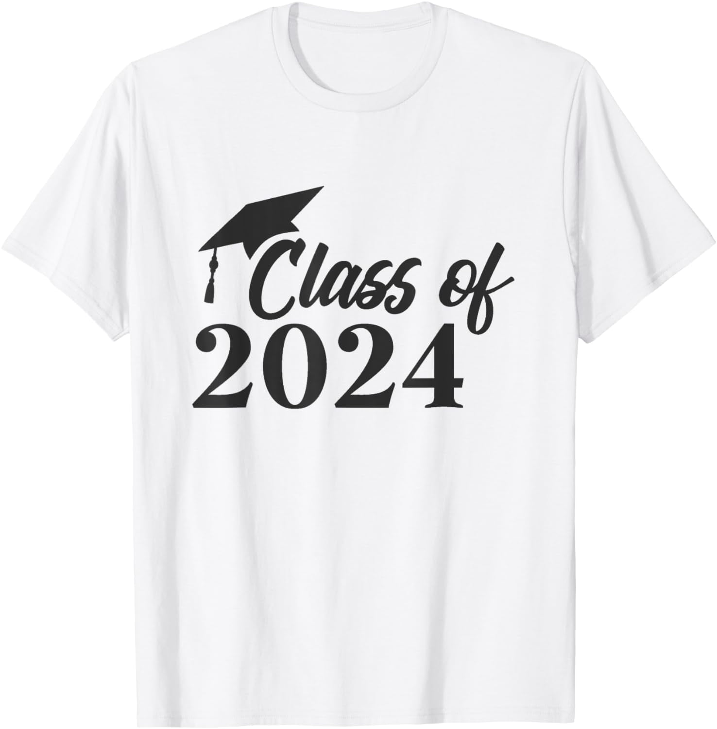 Celebrate Academic Success Senior Class of 2024 Graduate T-Shirt ...