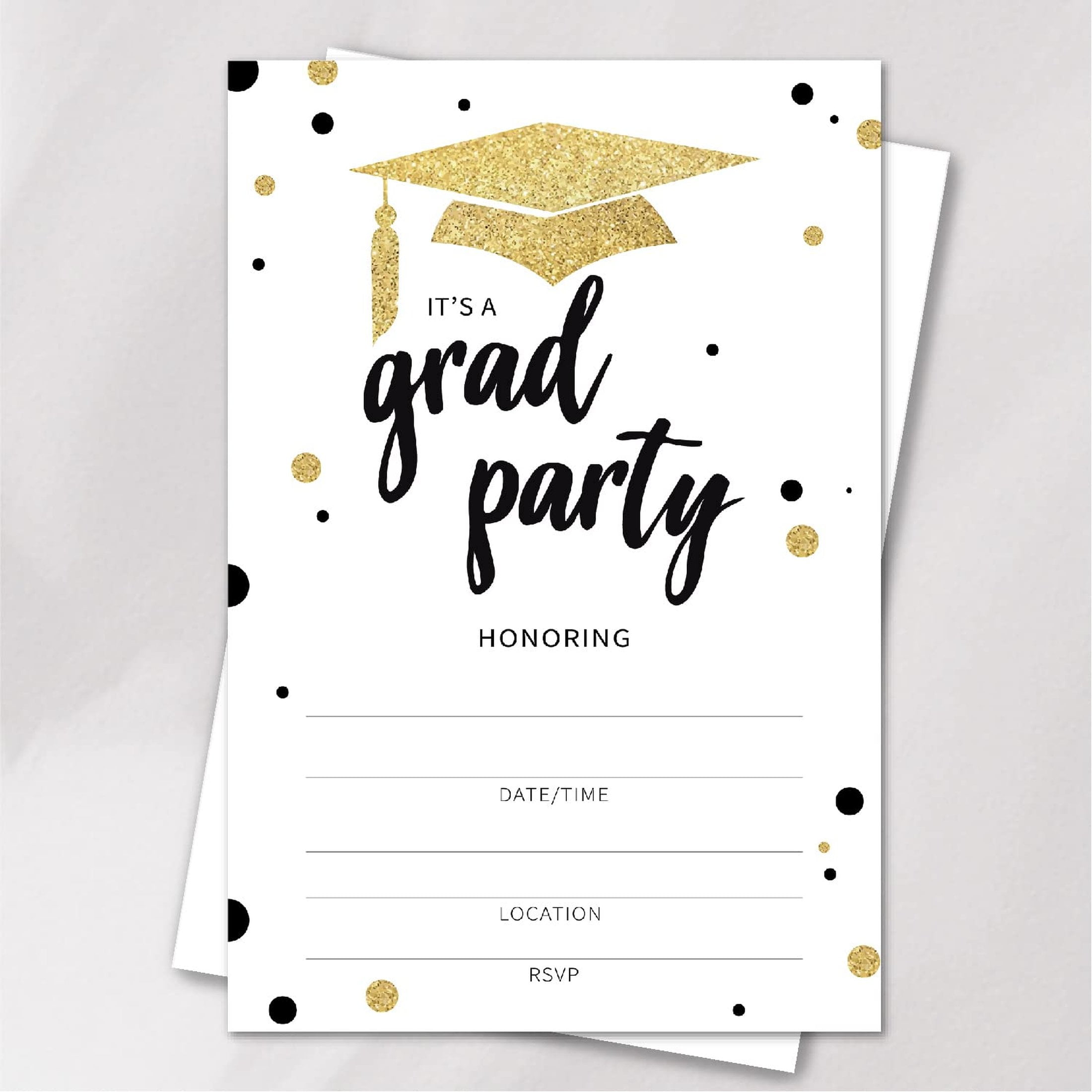 Celebrate Your Achievement Graduation Invitations with Envelopes ...