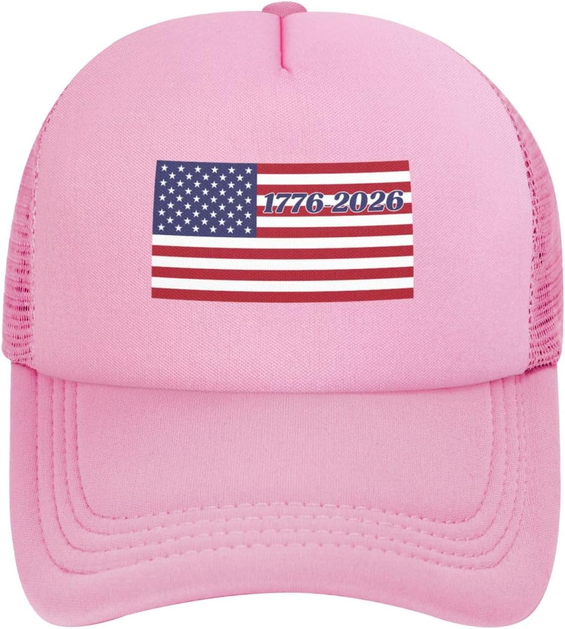 Celebrate America 250 Years Hat – Patriotic Mesh Trucker Cap 1776-2026 ...