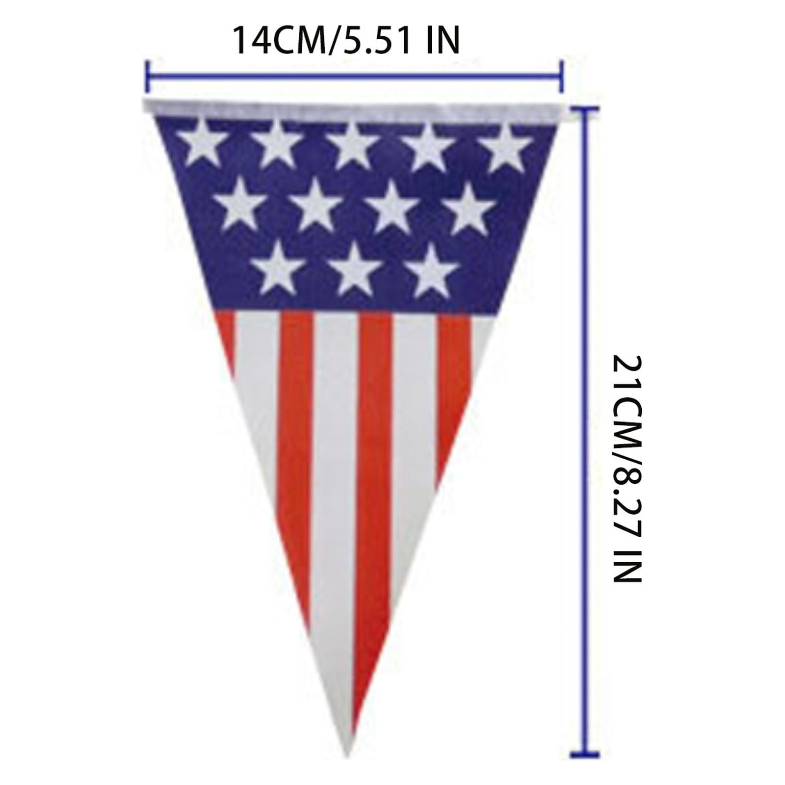 Celebrate American String Flag Independence Sun Lap Banner Decoration ...